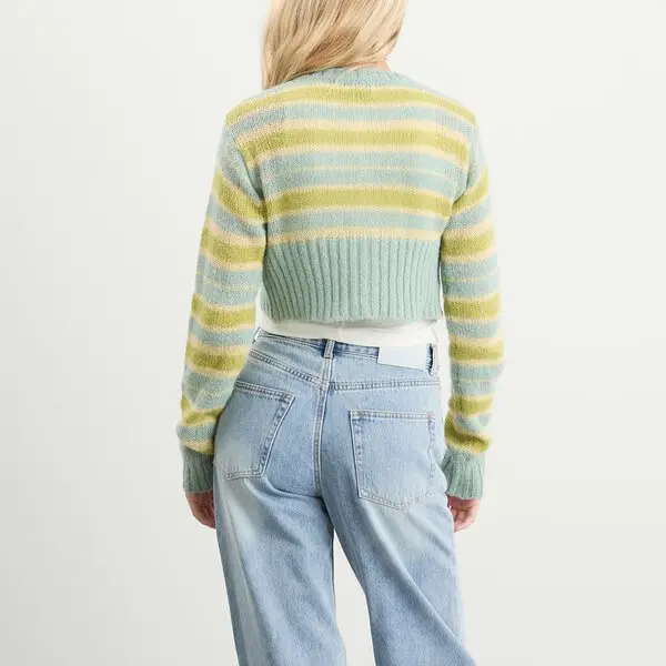 SUNDAYFRUITMARKET Sun Cropped Cardigan