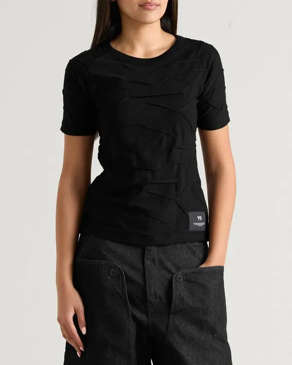 Y3 Patchwork Cut T-shirt