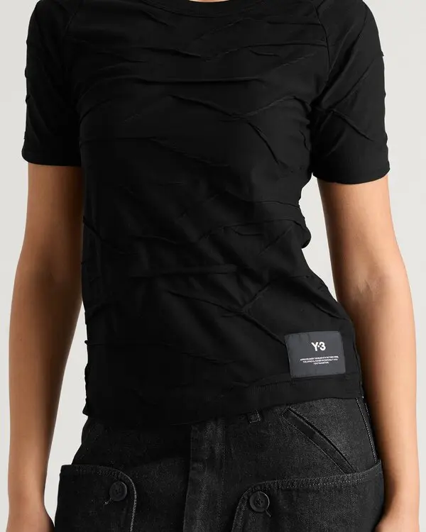 Y3 Patchwork Cut T-shirt
