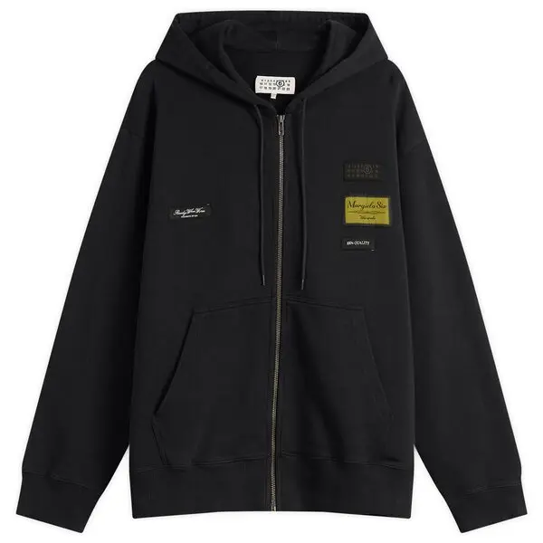 MAISON MARGIELA Tailored Labels Zip Hoodie