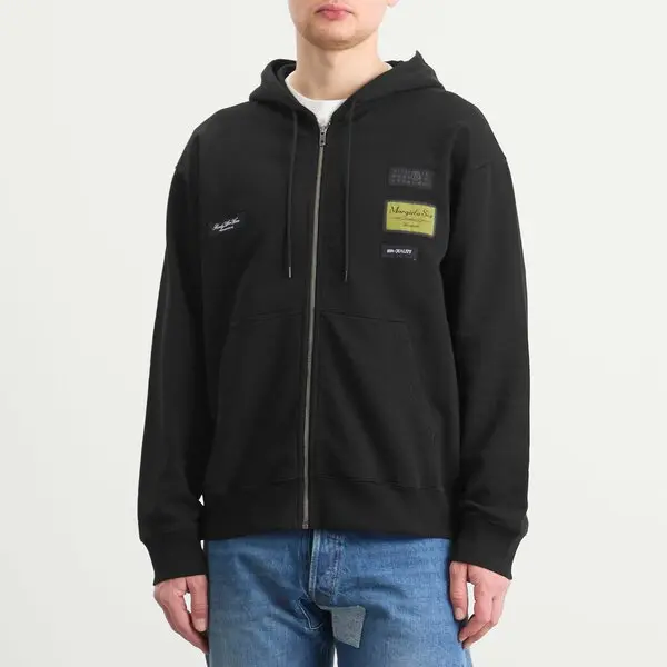 MAISON MARGIELA Tailored Labels Zip Hoodie