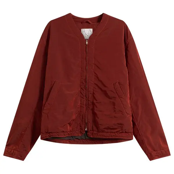 RANRA Ascender Canvas Nylon Jacket - Cherry Mahogany