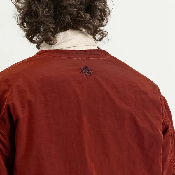 RANRA Ascender Canvas Nylon Jacket - Cherry Mahogany