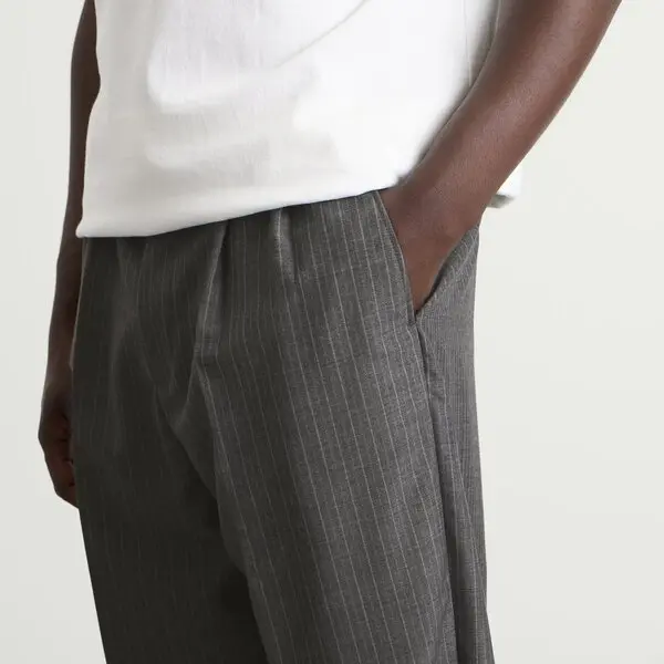 JIL SANDER Pinstripe Wool Trouser