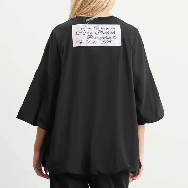 Acne Studios Eniko Irregular Balloon T-shirt Dress