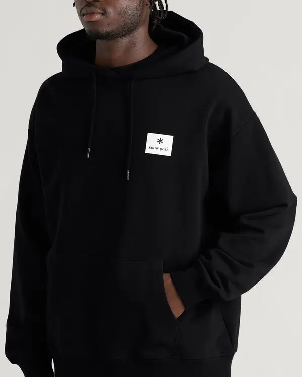 SNOW PEAK New Standard Square Logo Hoodie
