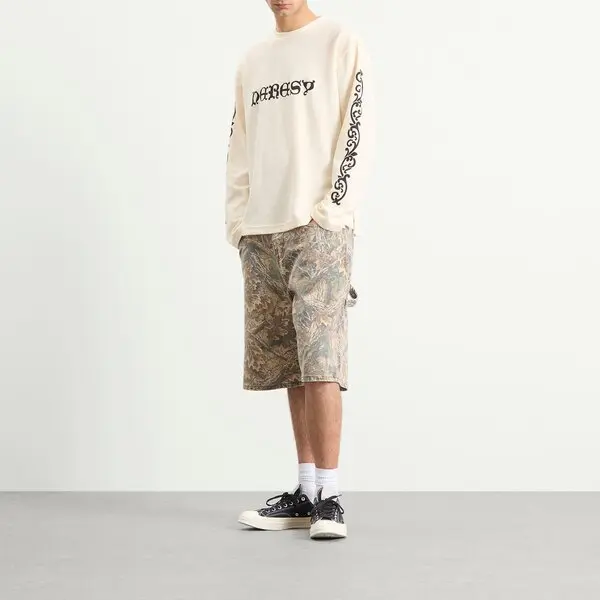 HERESY Wrought Long Sleeve Waffle T-shirt