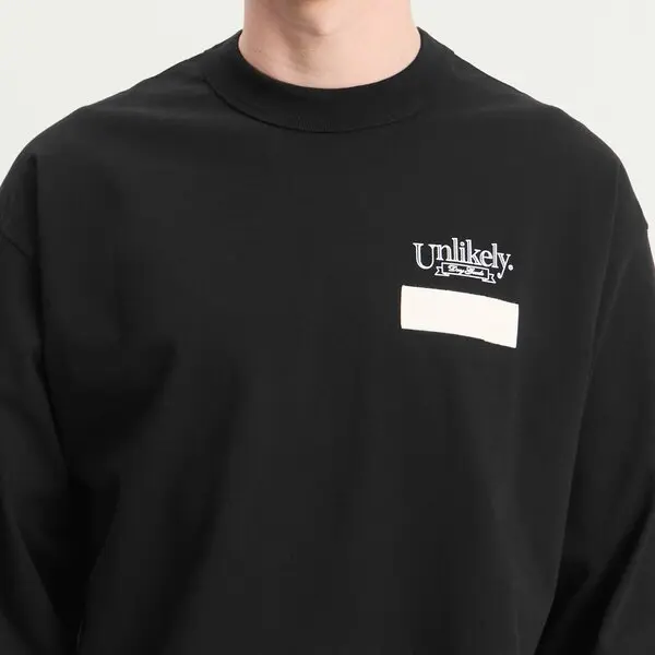 UNLIKELY DRY GOODS Team Logo Long Sleeve T-shirt