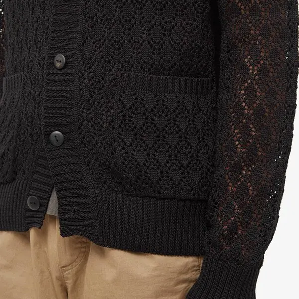 CORRIDOR Pima Lace Cardigan