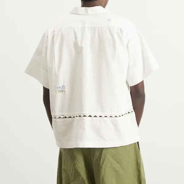 STORY MFG. Greetings Hand Embroidered Shirt