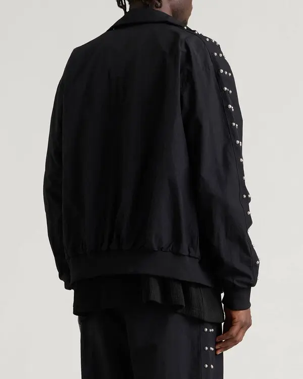 THUG CLUB Triple Line Stud Track Jacket