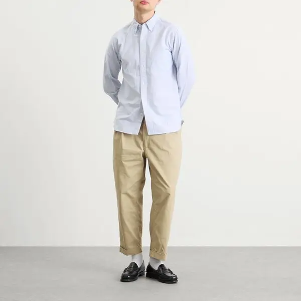 BEAMS 2 Pleat Chino