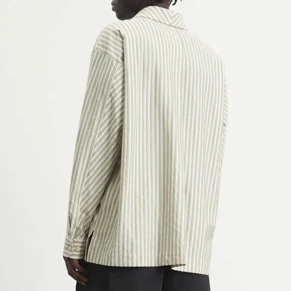 Issey Miyake Stripe Long Sleeve Shirt