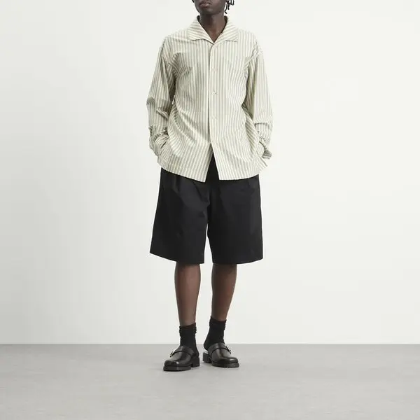 Issey Miyake Stripe Long Sleeve Shirt