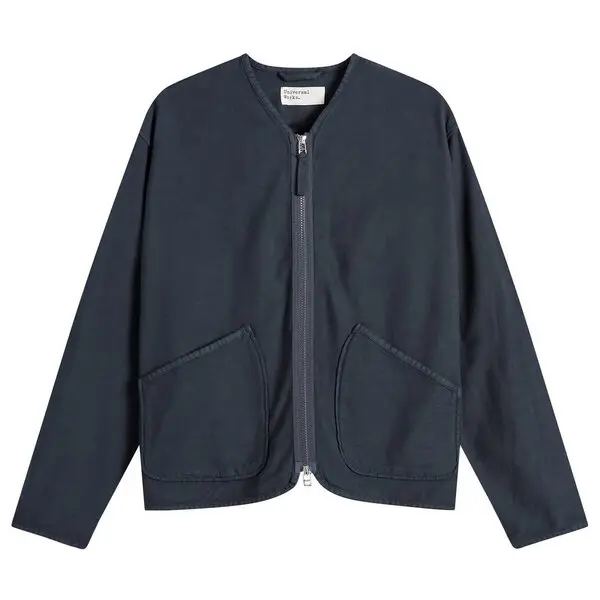 Universal Works Slub Sateen Zip Liner Jacket