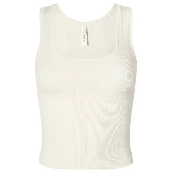 SKIMS Cotton Rib Tank - Bone