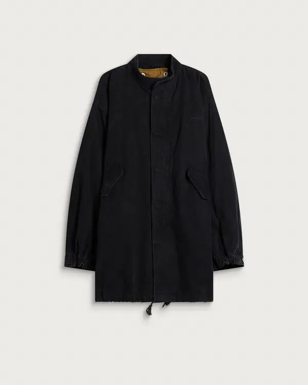 HERESY Weald Long Coat Jacket - Ash