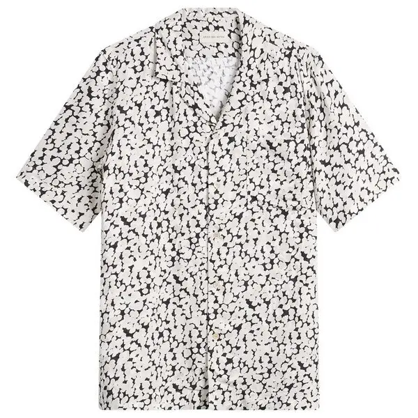 Dries Van Noten Mini Animal Print Shirt - Ecru