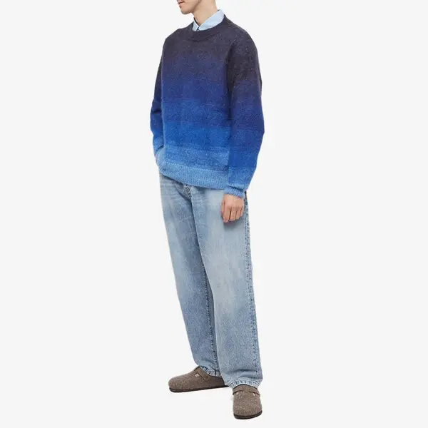 Isabel Marant Étoile Drussellh Dip Dyed Crew Knit Sweatshirt