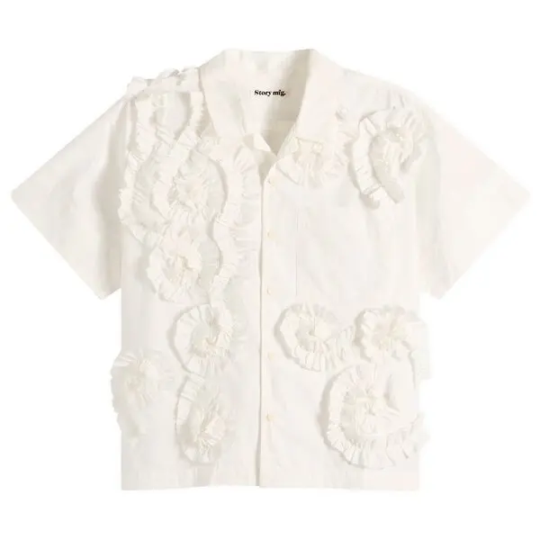 STORY MFG. Hand Applique Greetings Shirt