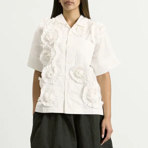 STORY MFG. Hand Applique Greetings Shirt