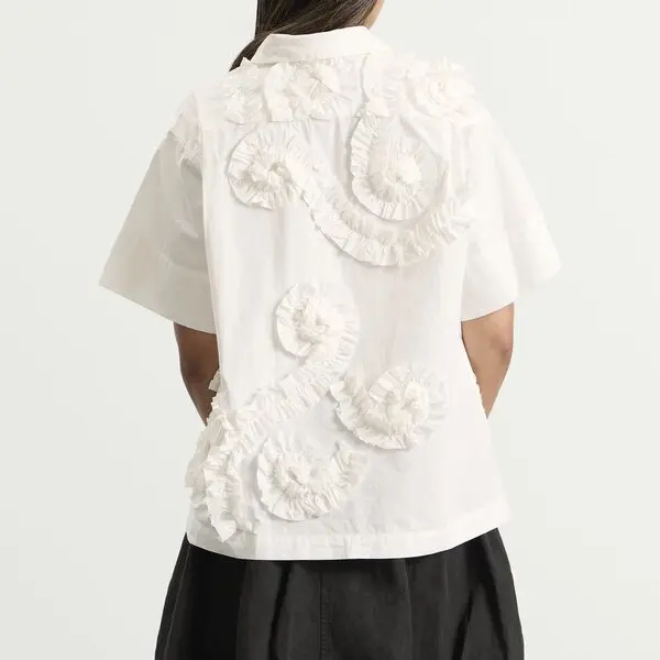 STORY MFG. Hand Applique Greetings Shirt
