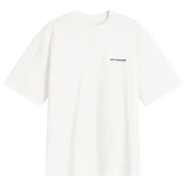 ANNIE HOOD Mini Logo T-shirt