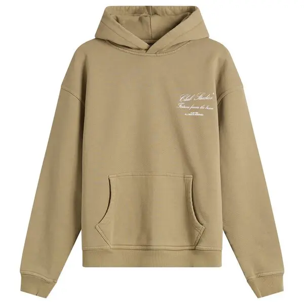 CLUB 1984 La Studio Hoodie - Dark Taupe
