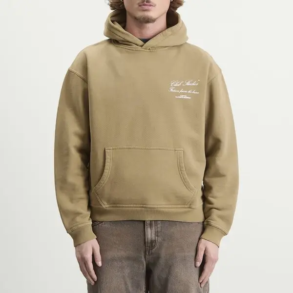 CLUB 1984 La Studio Hoodie - Dark Taupe