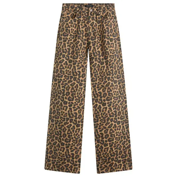 ANINE BING Hugh Jeans - Leopard