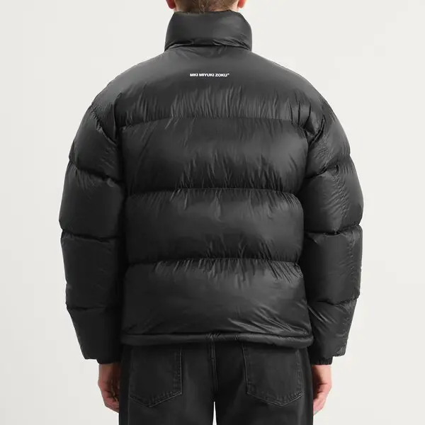 MKI MIYUKI ZOKU Translucent Funnel Neck Bubble Jacket