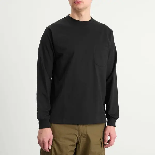 BEAMS Long Sleeve Pocket T-shirt