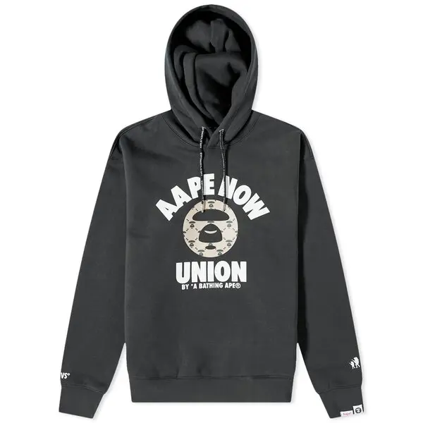 AAPE BY *A BATHING APE X Union College Rainbow Camo Hoodie