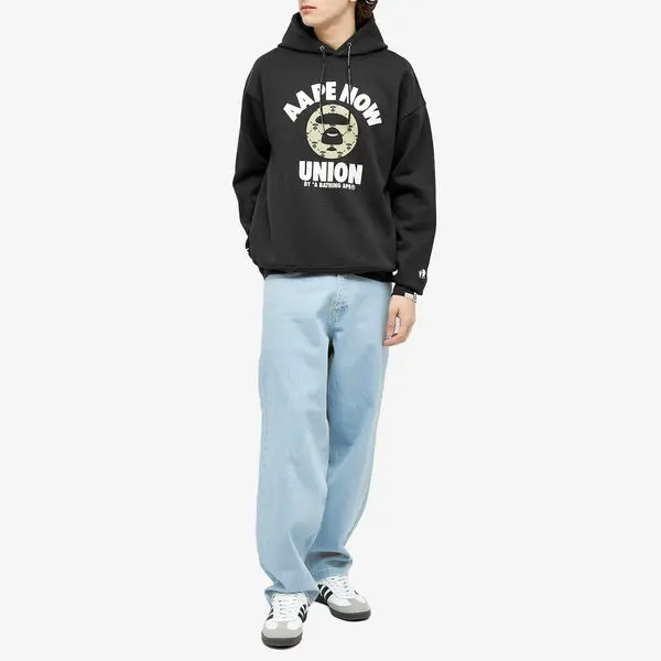 AAPE BY *A BATHING APE X Union College Rainbow Camo Hoodie