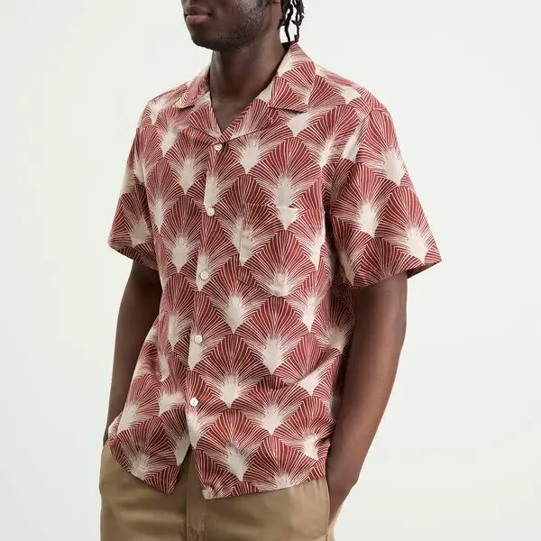 Portuguese Flannel Feathers Vacation Shirt