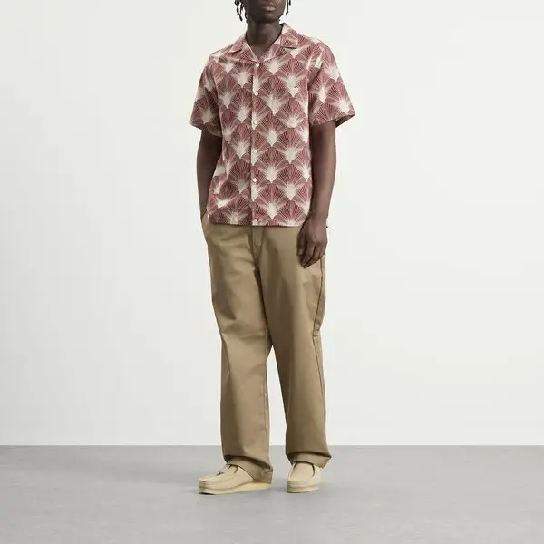 Portuguese Flannel Feathers Vacation Shirt