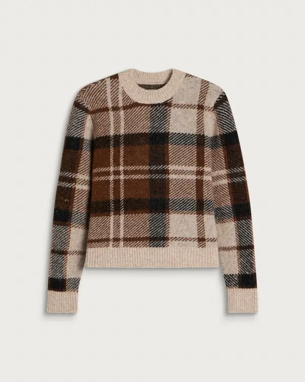 Barbour Glendyn Knitted Jumper | Elastane/leather/wool | End Clothing