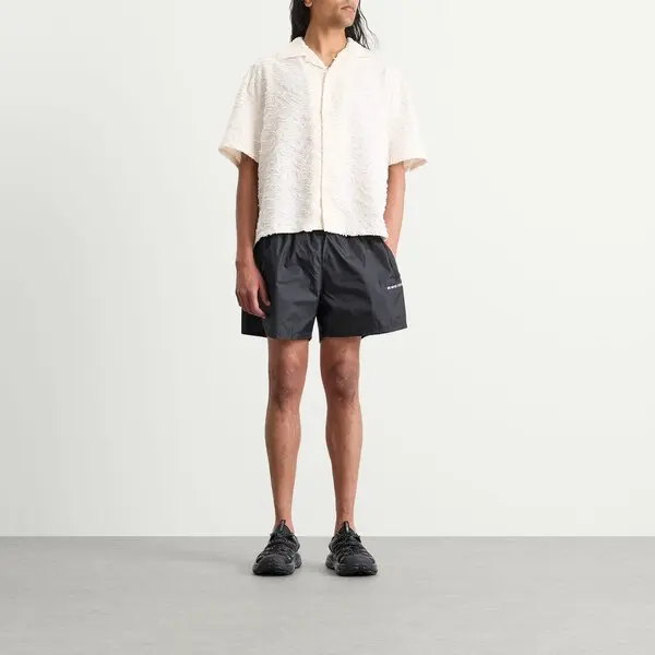 MKI MIYUKI ZOKU Jacquard Fringe Vacation Shirt