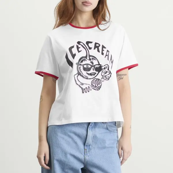 ICECREAM Cherry Ringer T-shirt