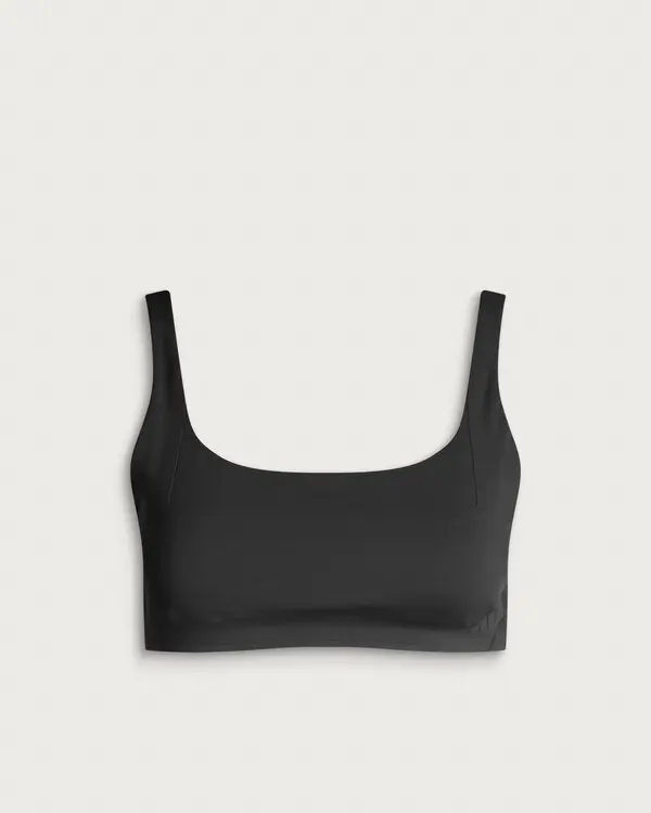 Adidas X Entire Studios Optime Ls Bra - Black