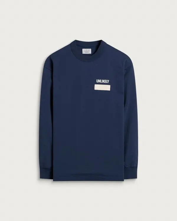 UNLIKELY DRY GOODS Long Sleeve Team T-shirt