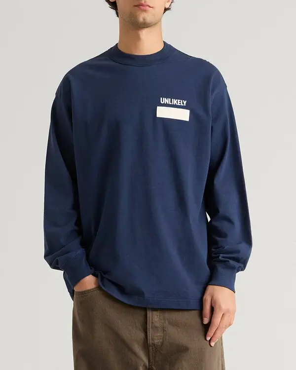 UNLIKELY DRY GOODS Long Sleeve Team T-shirt