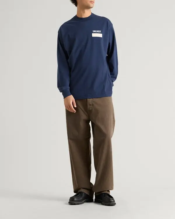 UNLIKELY DRY GOODS Long Sleeve Team T-shirt