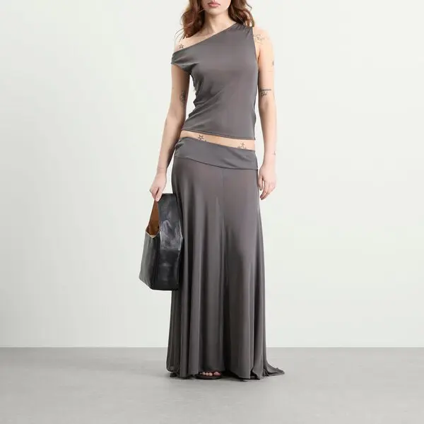 ST. AGNI Fine Jersey Asymm Top