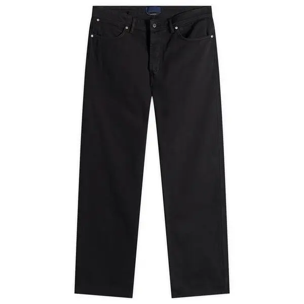 Stone Island Denim-tc Tinto Cap Straight Leg Jeans - Nero