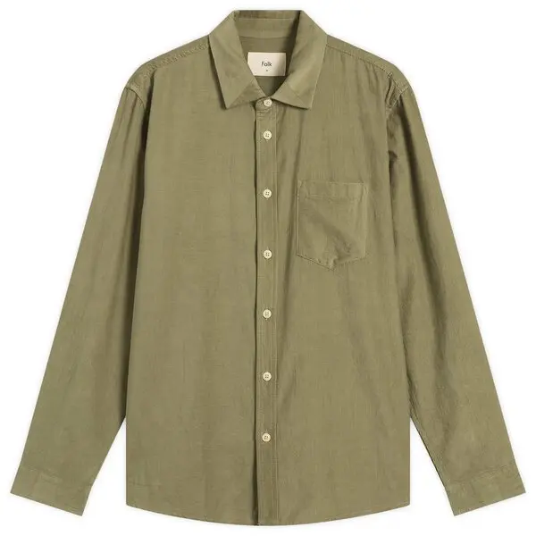 Folk Direction Babycord Shirt