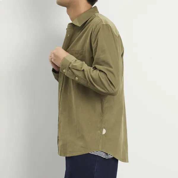 Folk Direction Babycord Shirt