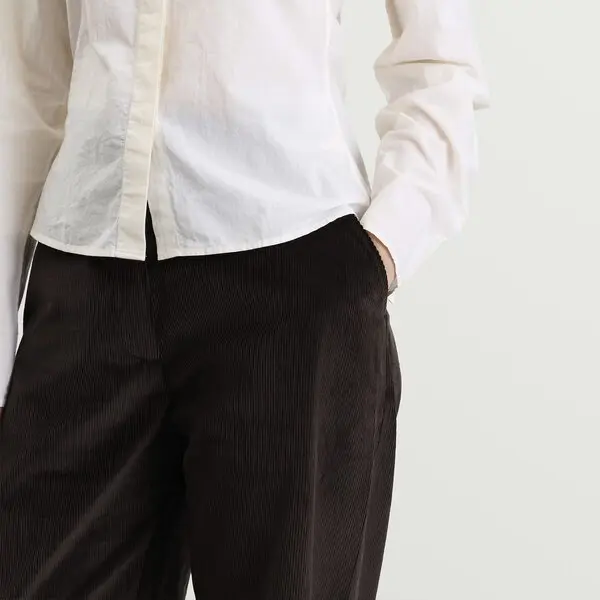 Studio Nicholson Grange Relaxed Curved Leg Pant