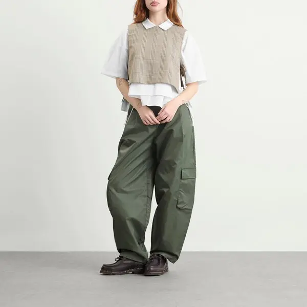 STEL Tie Side Check Tank Top