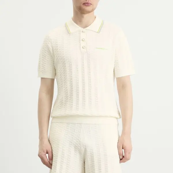 Casablanca Tennis Boucle Polo Shirt